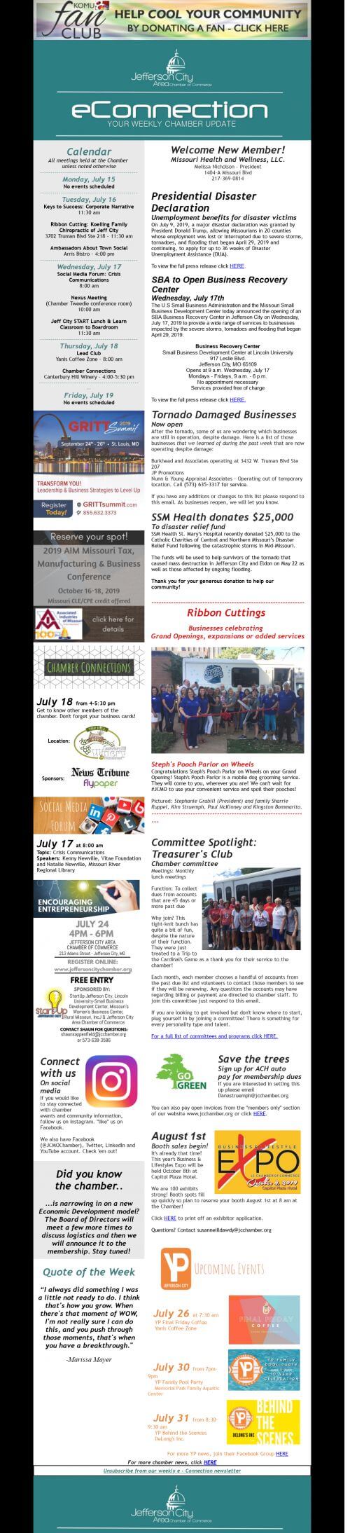 E-Connection - Jefferson City Area Chamber of Commerce