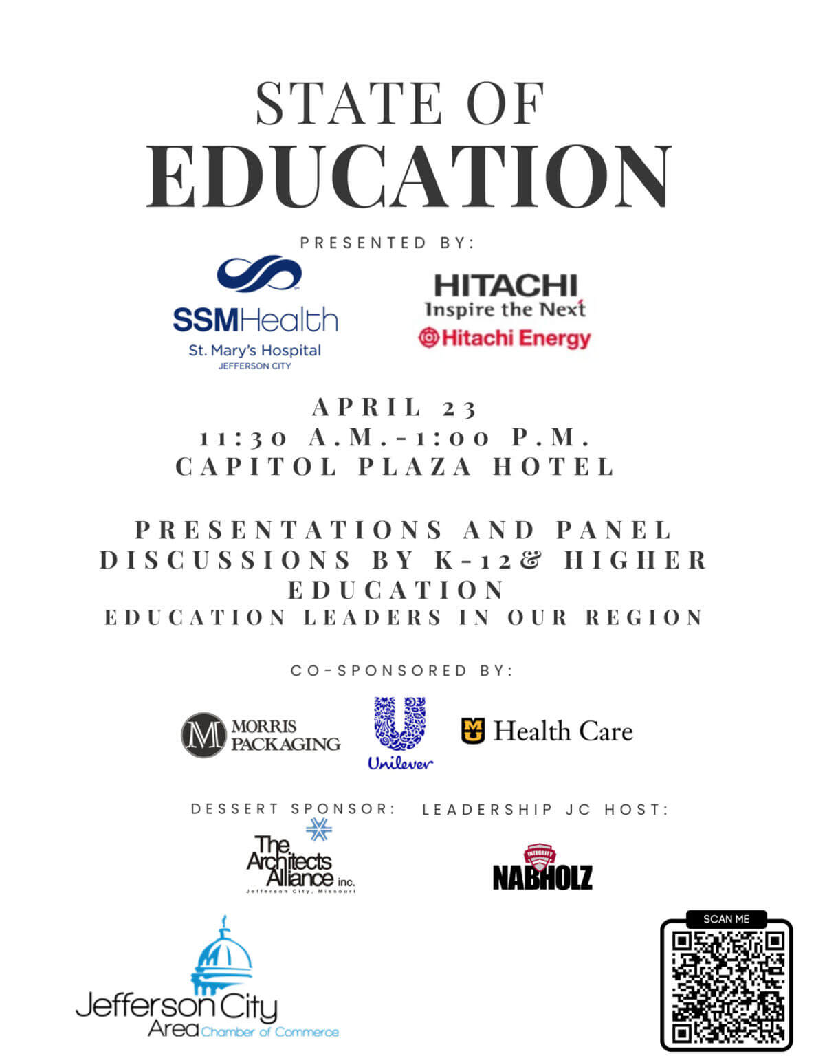 State of Education - Jefferson City Area Chamber of Commerce